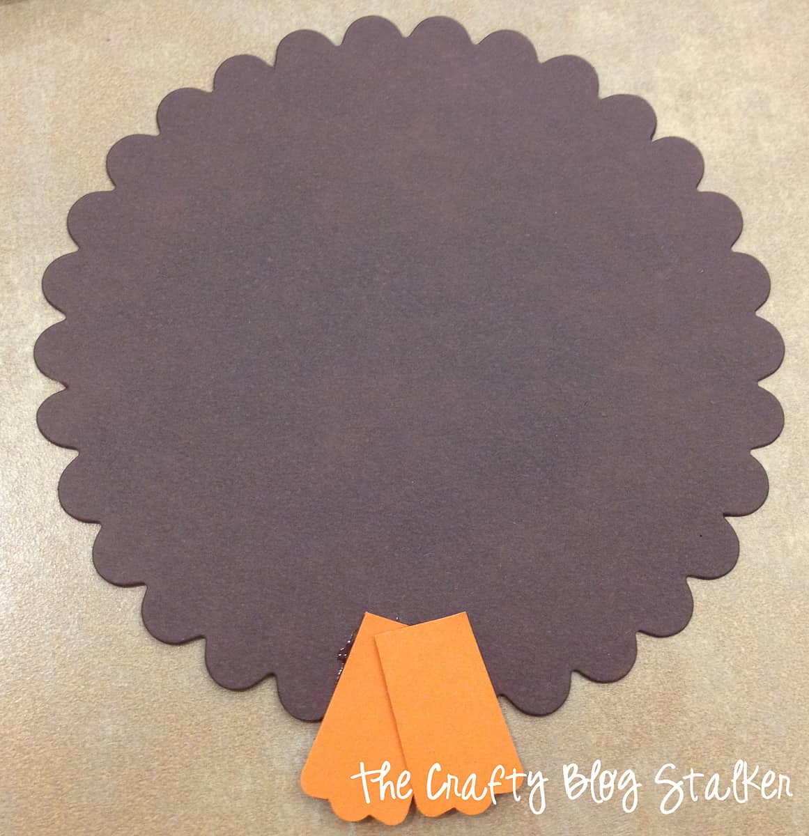 Make Paper Turkey Treat Gifts