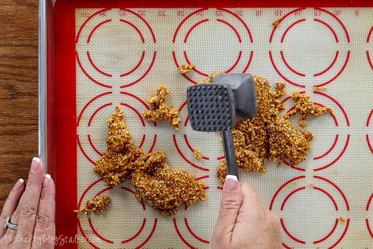 How to Make Honey Sesame Seed Candy - The Crafty Blog Stalker