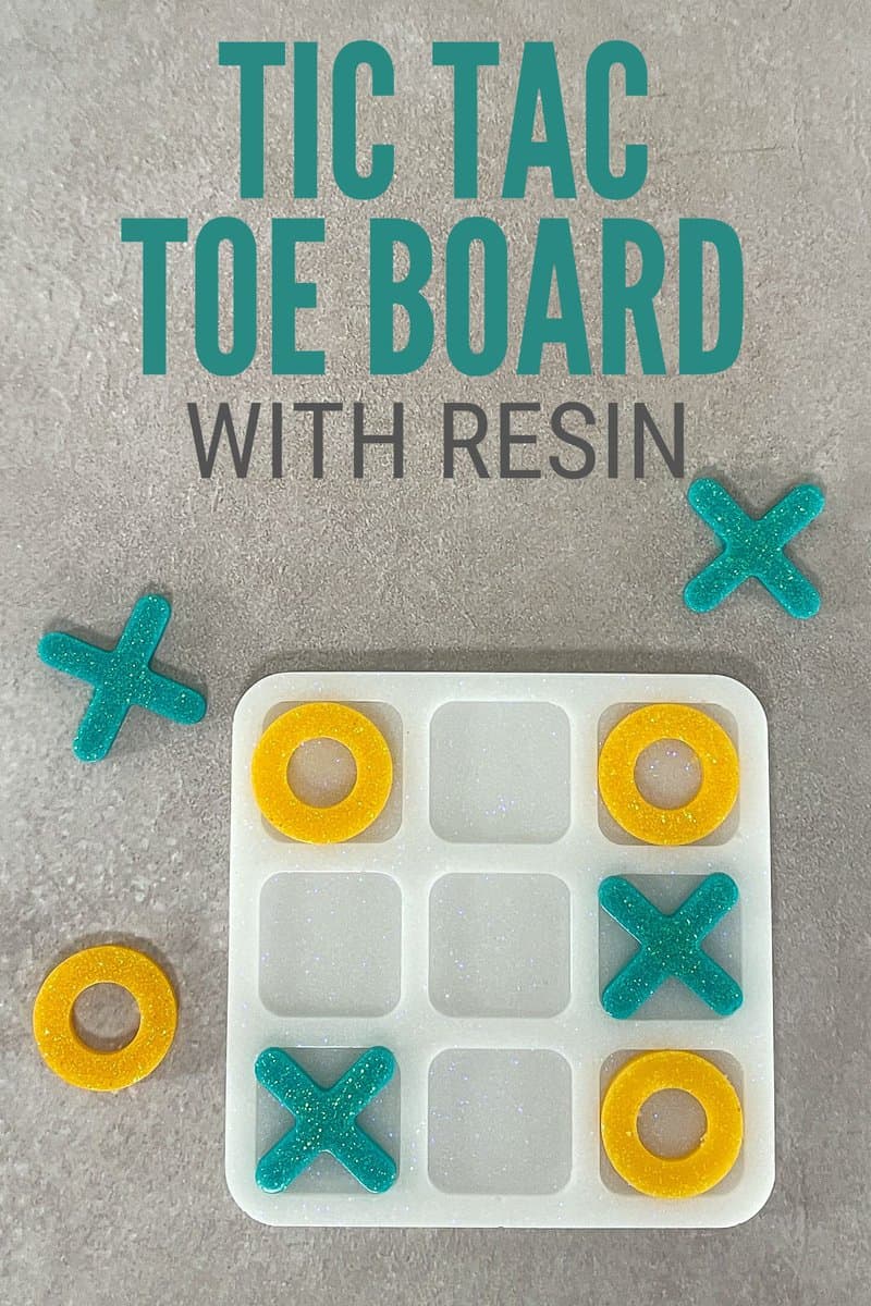 Resin Epoxy and a Silicone Tic Tac Toe Mold - The Crafty Blog Stalker