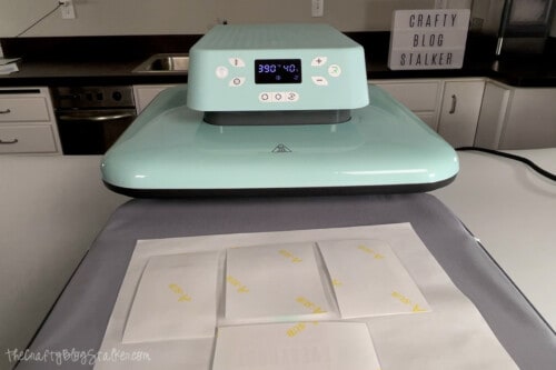 Review the HTVRont Auto Heat Press - The Crafty Blog Stalker