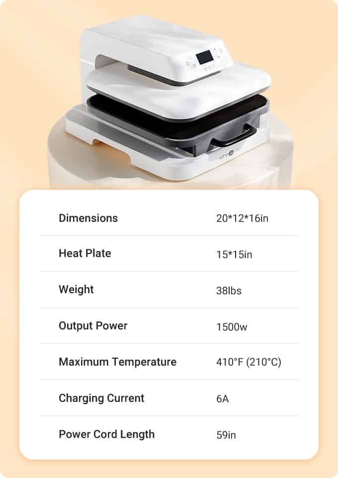 Review the HTVRont Auto Heat Press - The Crafty Blog Stalker