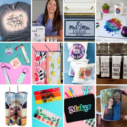20 Sublimation Craft Tutorials for Beginners - Crafty Blog Stalker