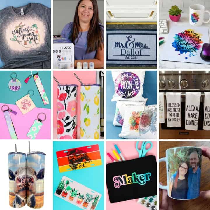 Sublimation Crafts from The Crafty Blog Stalker