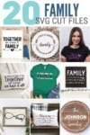 20 Free Family SVG Cut Files - The Crafty Blog Stalker
