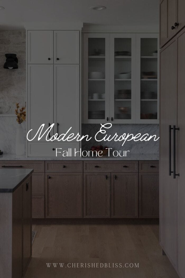 Modern European Fall Home Tour with Warm Tones - The Crafty Blog Stalker