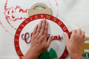 Laser Cut Ornament Advent Calendar Tutorial - The Crafty Blog Stalker