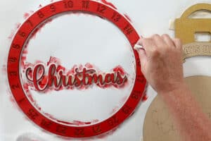 Laser Cut Ornament Advent Calendar Tutorial - The Crafty Blog Stalker