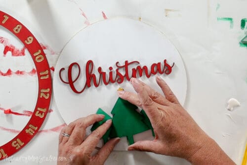 Laser Cut Ornament Advent Calendar Tutorial - The Crafty Blog Stalker