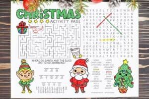 27 Christmas Printable Activities - The Crafty Blog Stalker