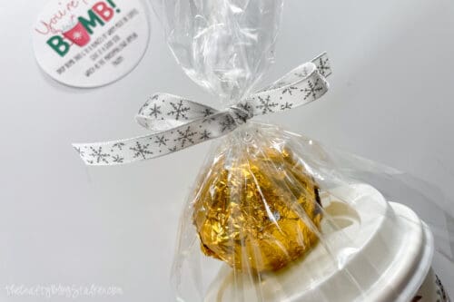 Make Hot Chocolate Bomb Gifts with Printable Tags