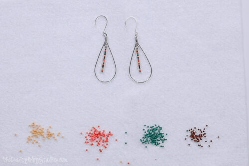 3 Seed Bead Earring Tutorials for Beginners - The Crafty Blog Stalker