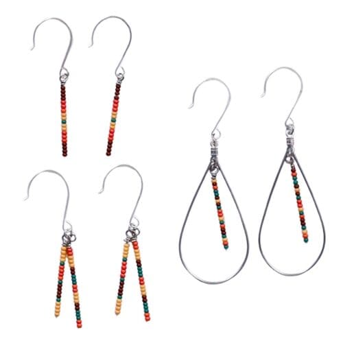 3 Seed Bead Earring Tutorials for Beginners - The Crafty Blog Stalker