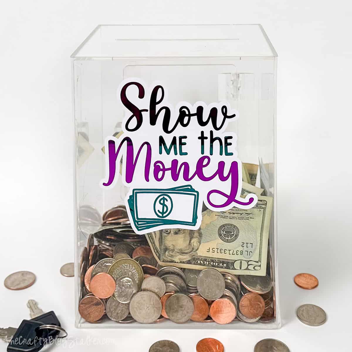 Show Me The Money Piggy Bank Tutorial - Crafty Blog Stalker