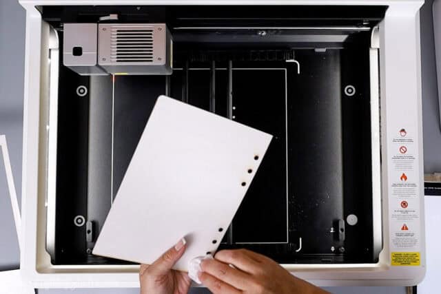 Laser Cut Notebook Cover with xTool - The Crafty Blog Stalker