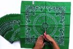 Christmas Bandana Wreath - The Crafty Blog Stalker