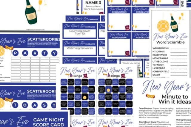 Free New Year Printables You Can Use Right Away