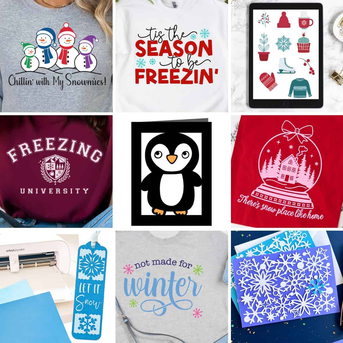 22 Free Winter SVG Cut Files - The Crafty Blog Stalker