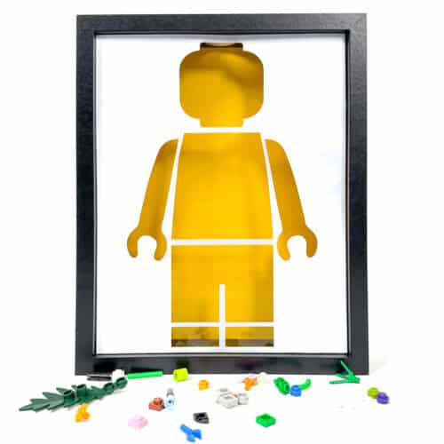 Make a Display Frame for Extra Lego Pieces - The Crafty Blog Stalker
