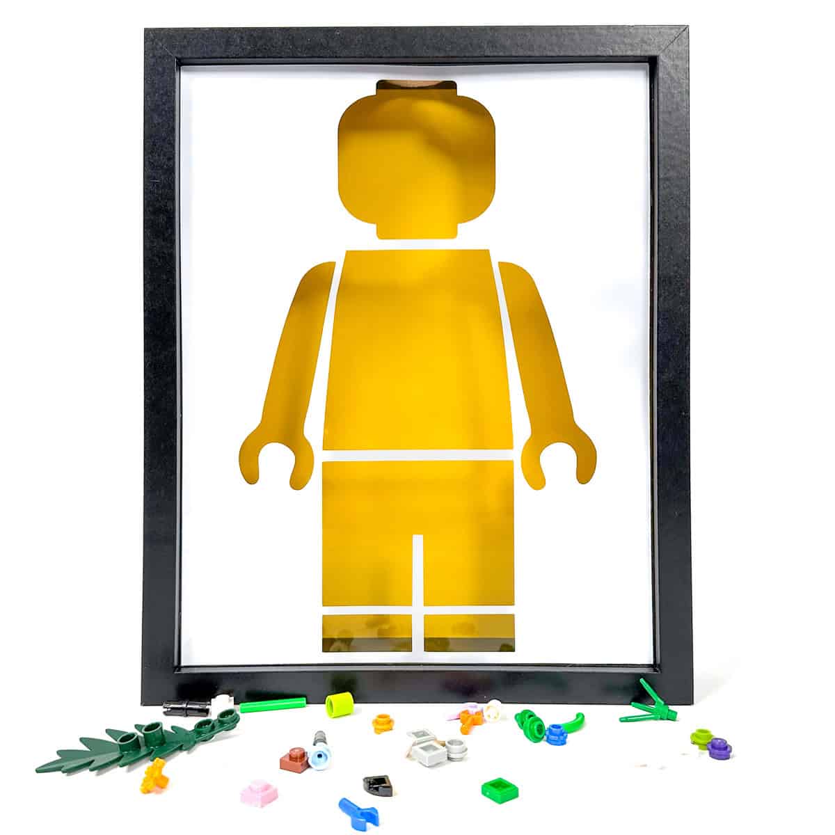 Make a Display Frame for Extra Lego Pieces - The Crafty Blog Stalker