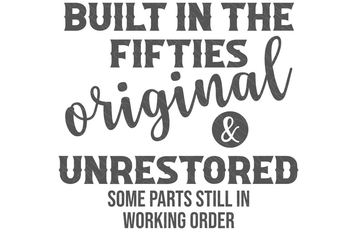Built in the 50s SVG - The Crafty Blog Stalker