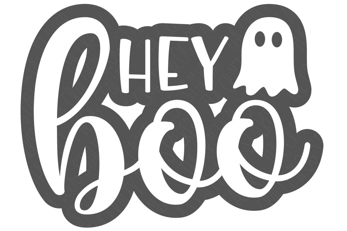Hey Boo Ghost SVG - The Crafty Blog Stalker