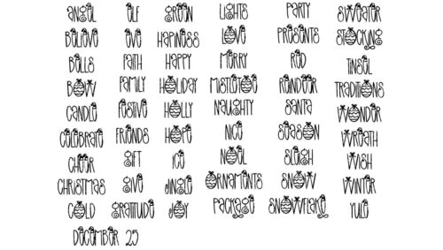17 Free Christmas SVG Cut Files - The Crafty Blog Stalker