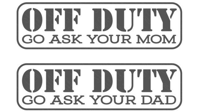 Off Duty SVG Bundle - The Crafty Blog Stalker